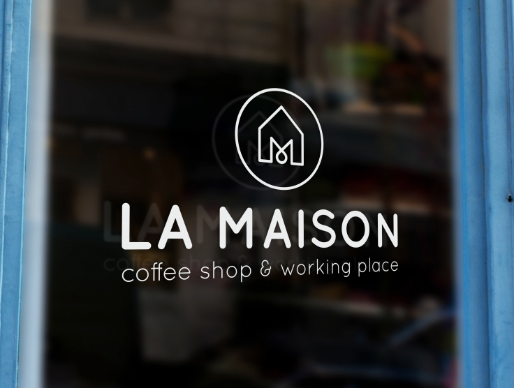 Kojak Design - La Maison, nouveau slow-café (logo + charte graphique)